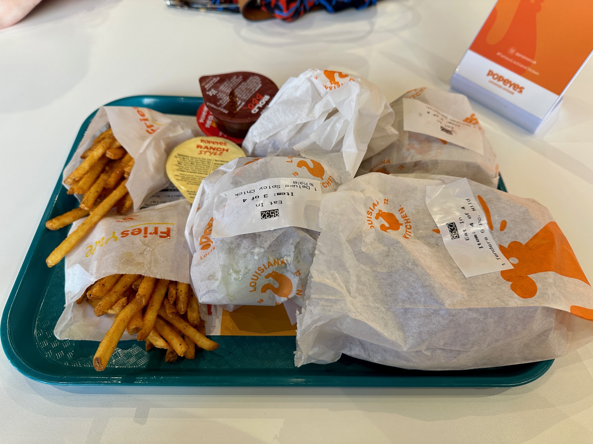 Restaurant review: Popeyes – Edible Reading